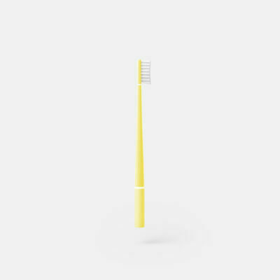 Lemon toothbrush with echinacea - Piuma Care