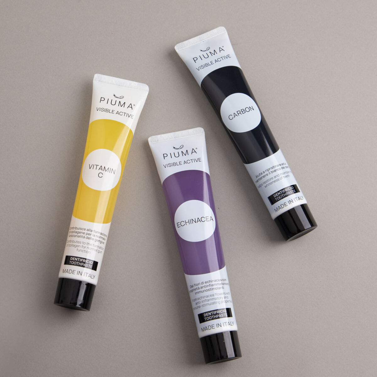 Piuma Care the natural evolution of oral care.