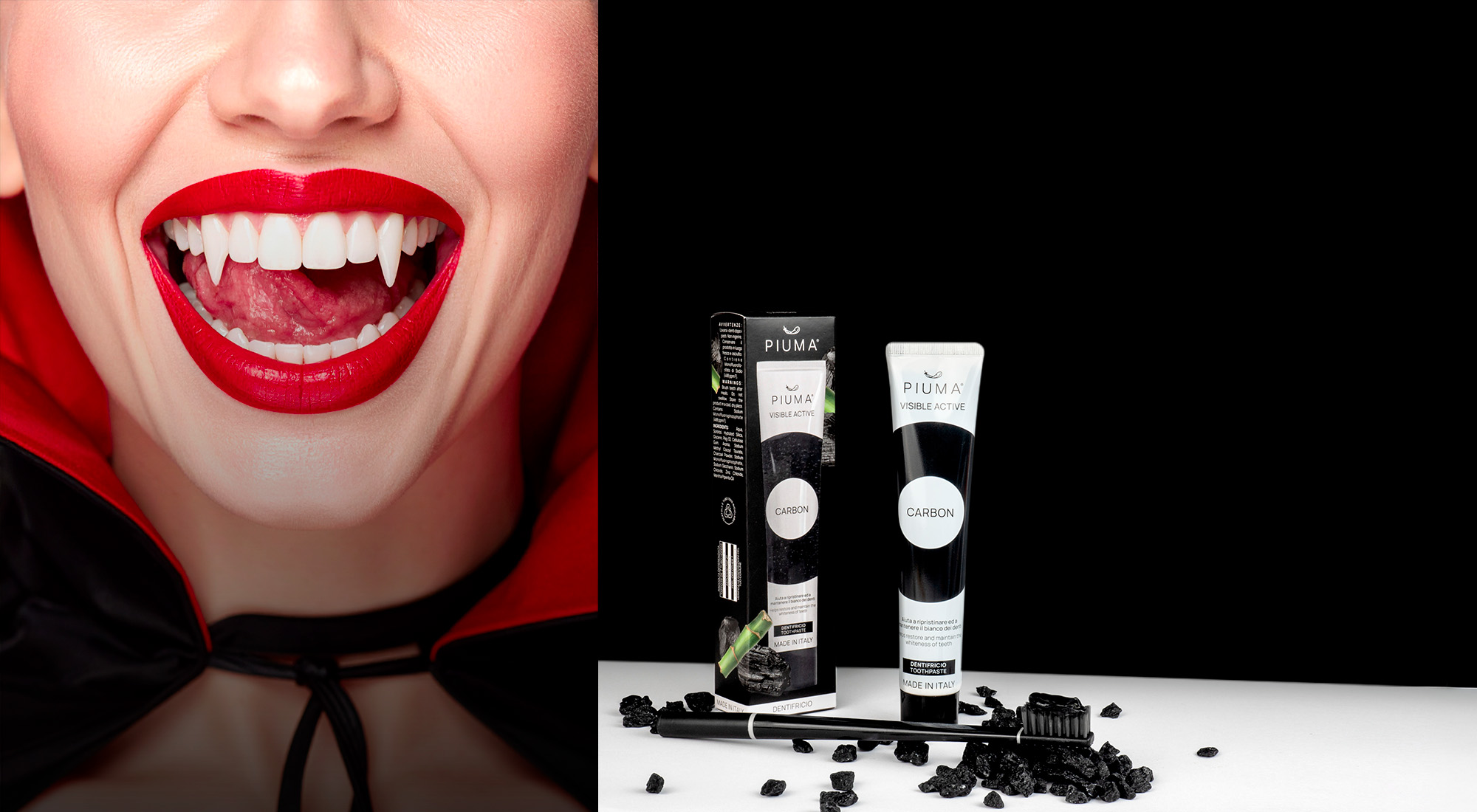 Piuma Care the natural evolution of oral care.